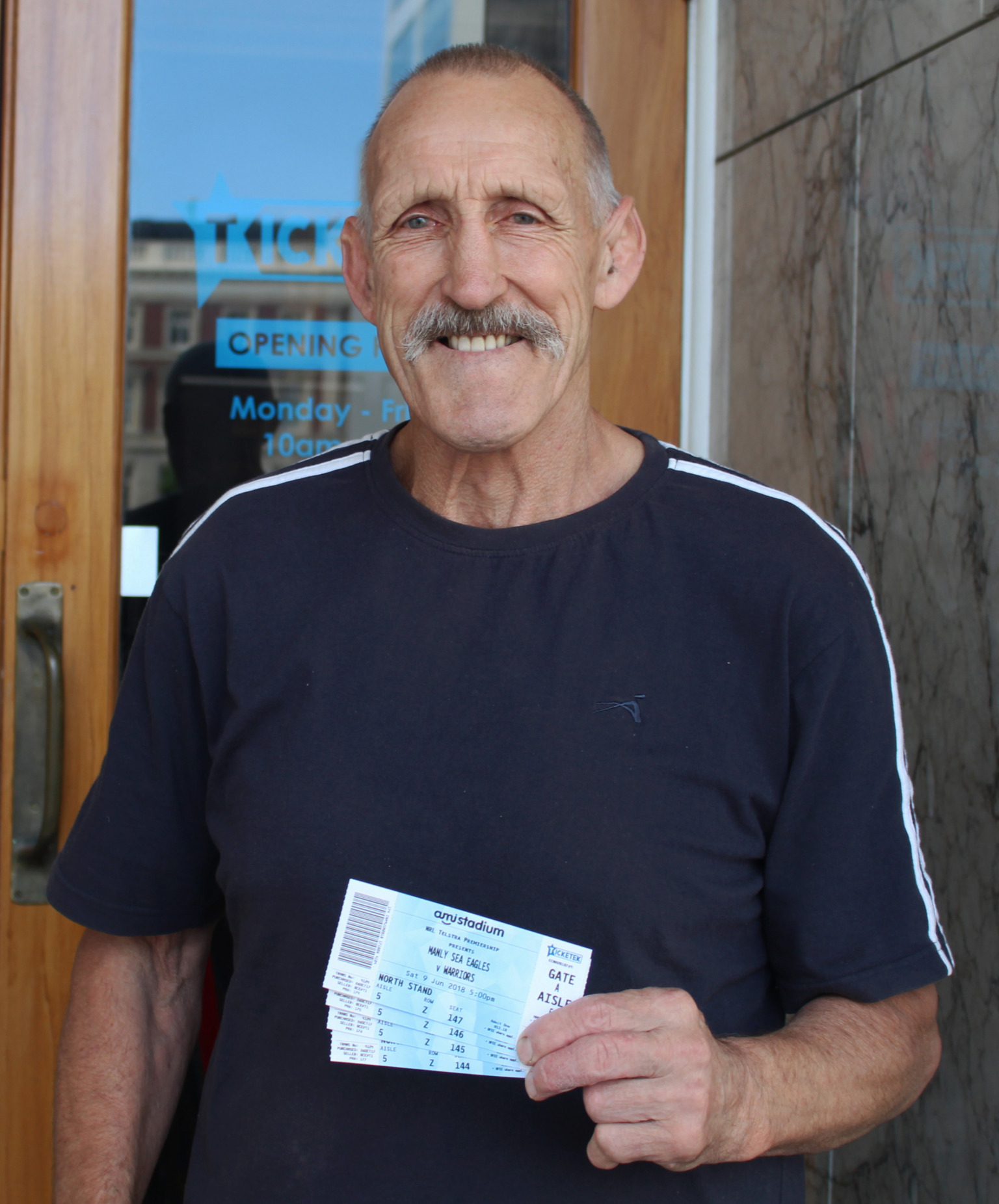 Mark Broadhurst Receives First Ticket As Sales Start For Manly v ...