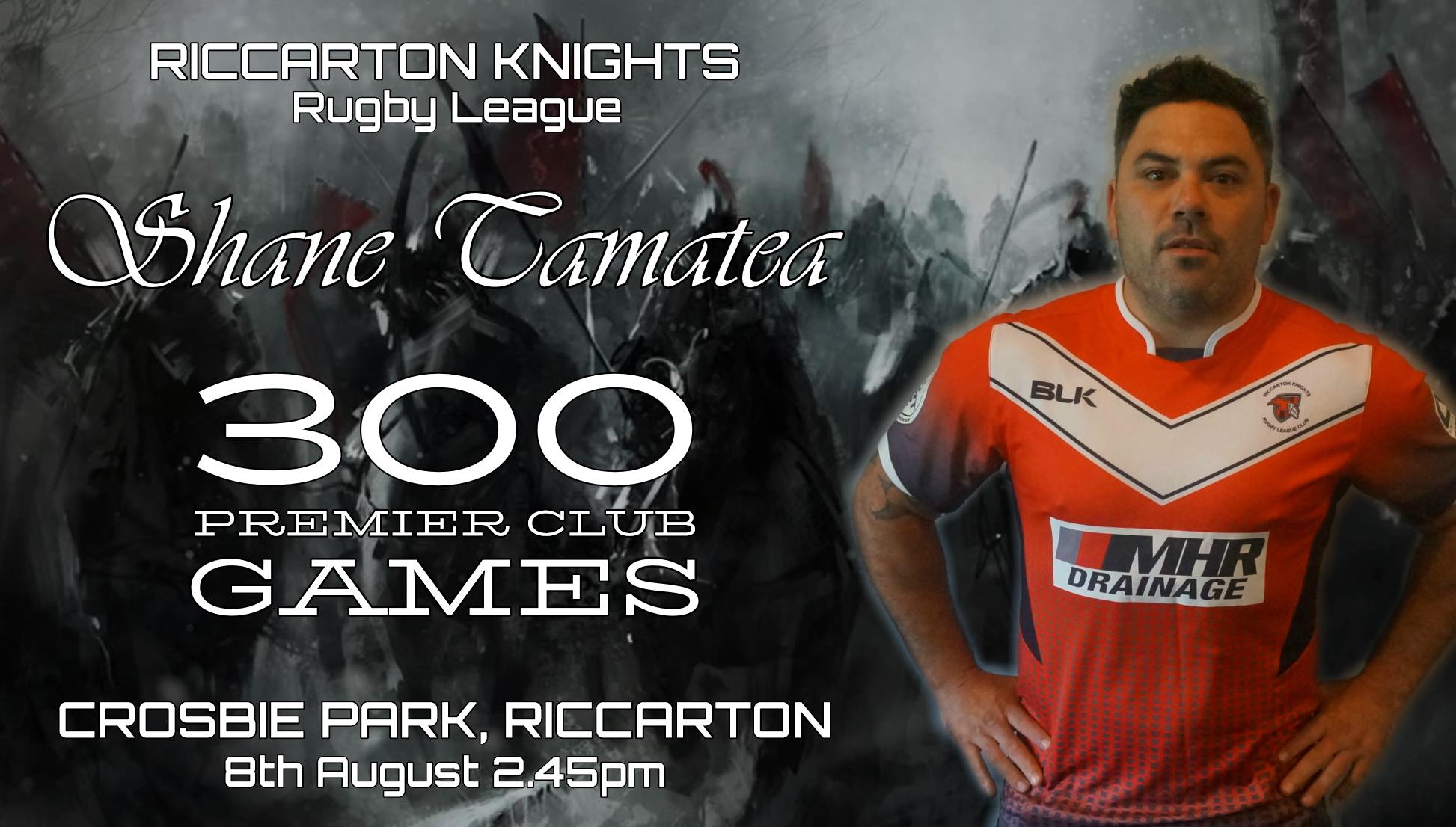 FOR THE LOVE OF THE CLUB: KNIGHTS LEGEND TAMATEA TO JOIN 300 CLUB ...