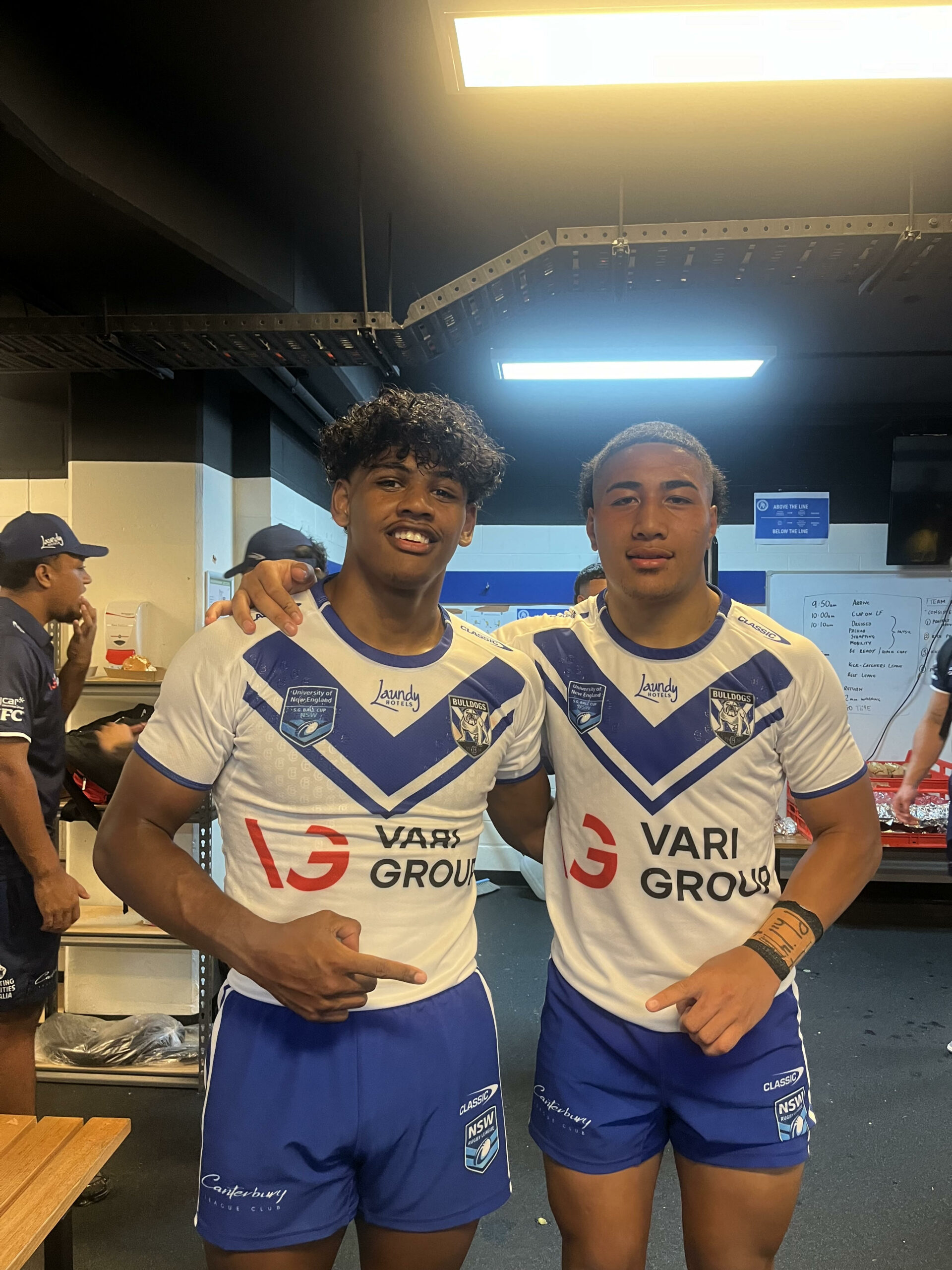 CANTERBURY JUNIORS HAYWARD AND ALATINI THRIVING AS BULLDOG PUPS ...